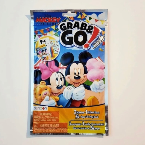 Disney | Toys | Disney Mickey Friends Grab And Go Activity Pack | Poshmark